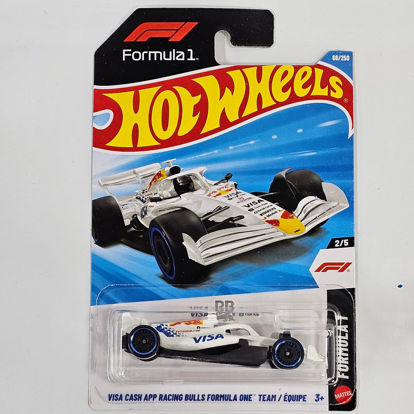 Visa Cash App Racing Bulls Formula One Team (White) – Hot Wheels Impor ...